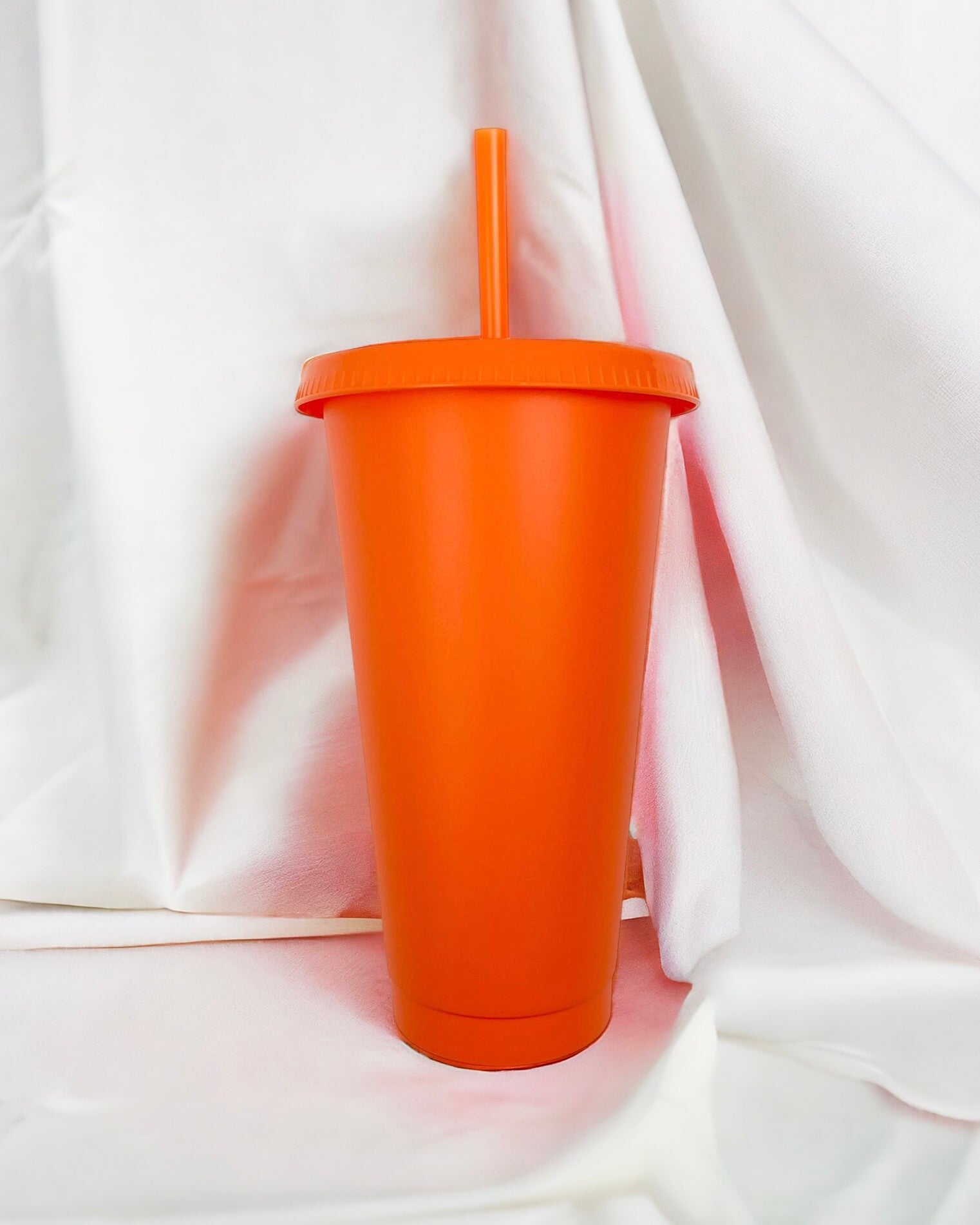 24OZ ORANGE SOLID COLOUR CUP – Ro & Co Wholesale