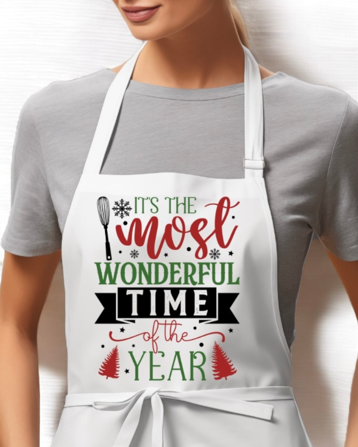DTF - APRON IT’S THE MOST WONDERFUL TIME OF THE YEAR – Ro & Co Wholesale