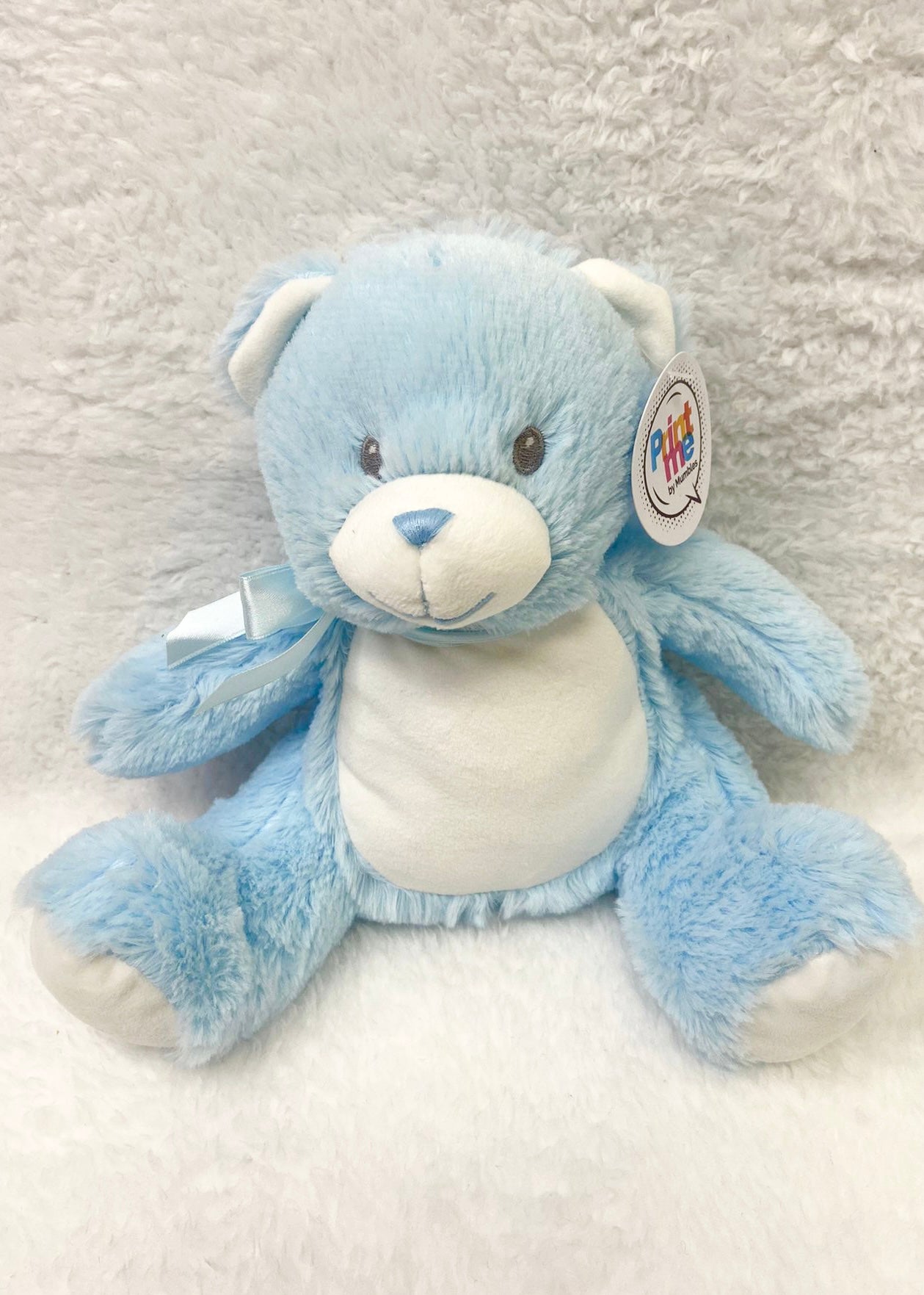 Mumbles Mini Blue Teddy Bear – Ro & Co Wholesale