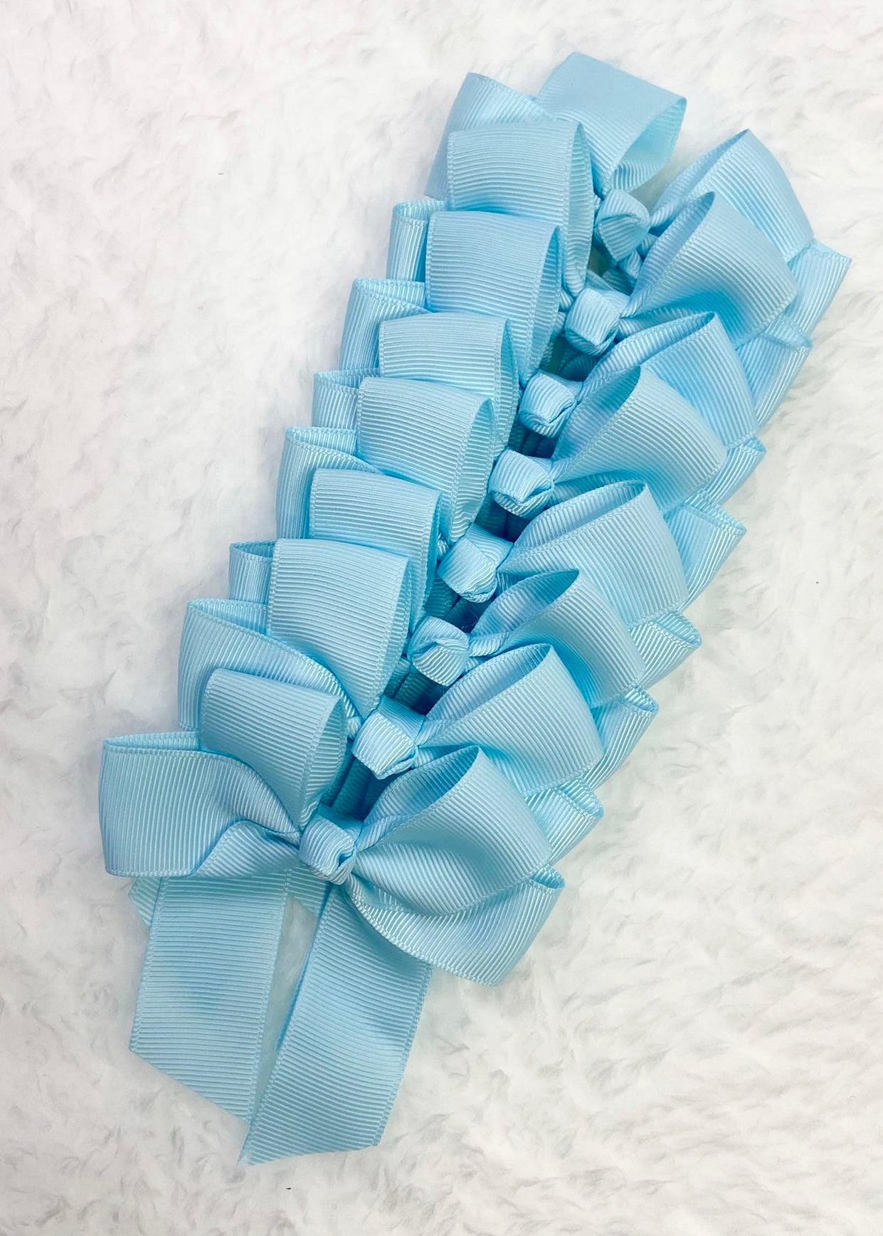 Light Blue Hair Bow – Ro & Co Wholesale
